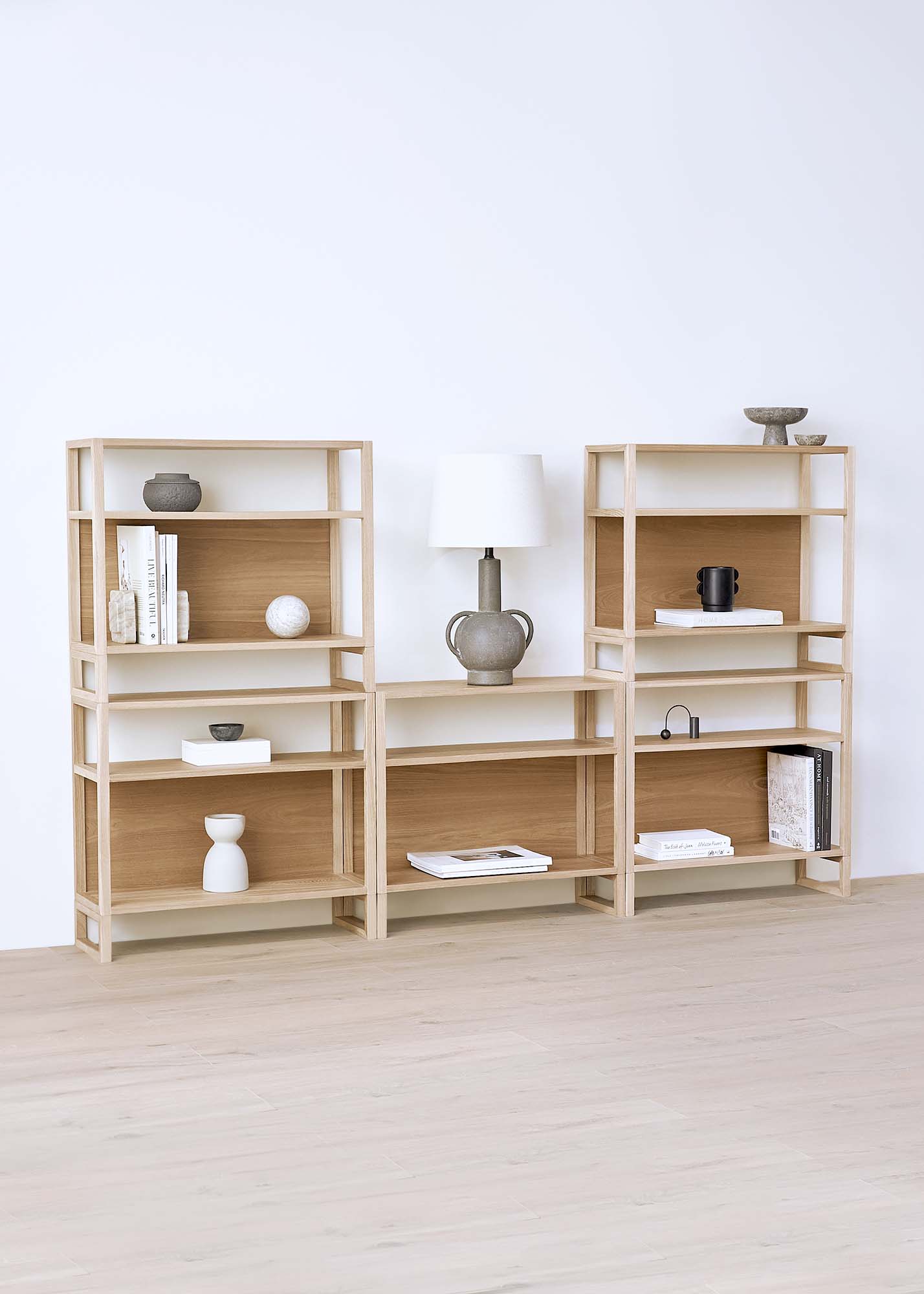 Nara Wood Modular Shelf - 5 Units – Numi